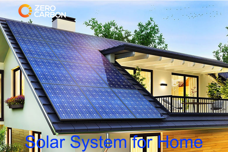Solar system for house store